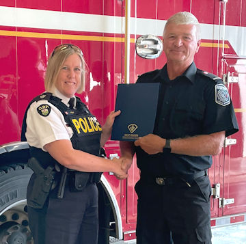 The Kincardine Record | Firefighters, police officers recognized for ...