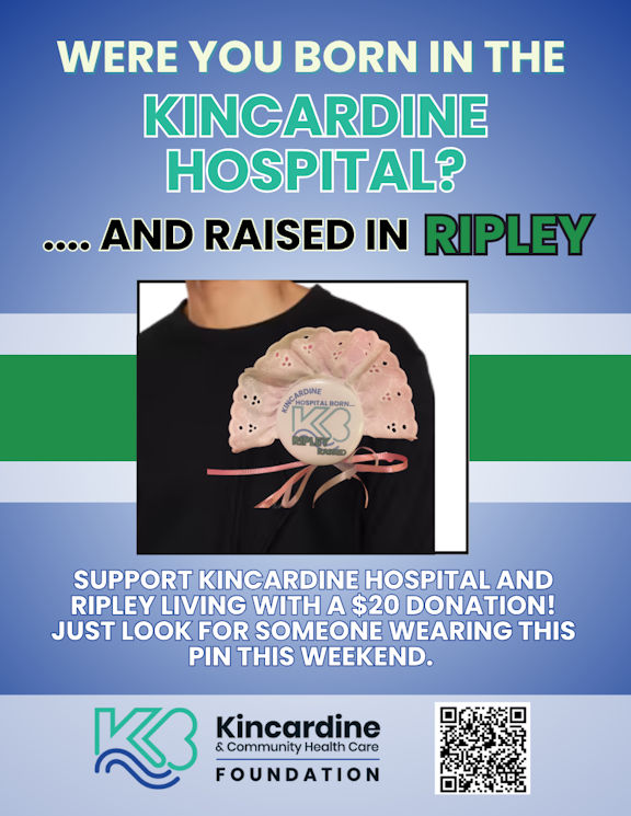 The Kincardine Record | Kincardine Hospital born … Ripley raised? Let’s ...