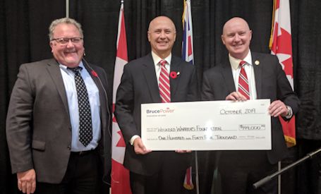 The Kincardine Record | Bruce Power, partners reach $1-million raised ...