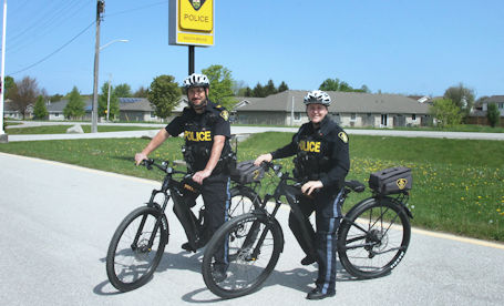 The Kincardine Record | South Bruce OPP launch E-bike pilot program